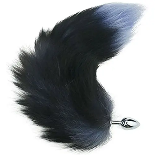 AKStore Wild Small Stainless Steel Foxs Tails Anal Butt Plug,Anal Tail ...