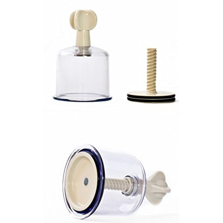 Anhua 3pcs S Size Dia 0 7in Twist No Pump Suction Cupping Nipple