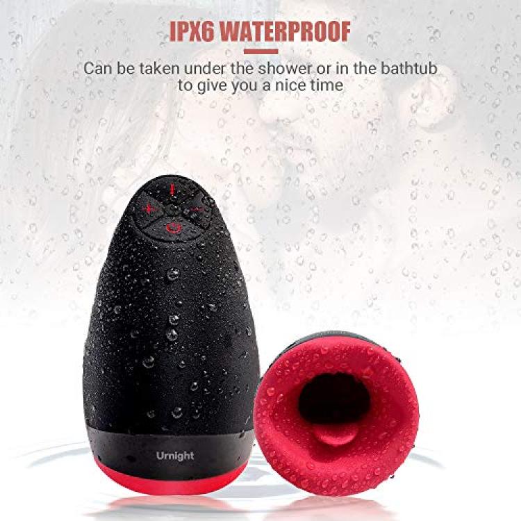 Urnight Vibrating Male Masturbator Cup Masturbation Sex Toys With 6