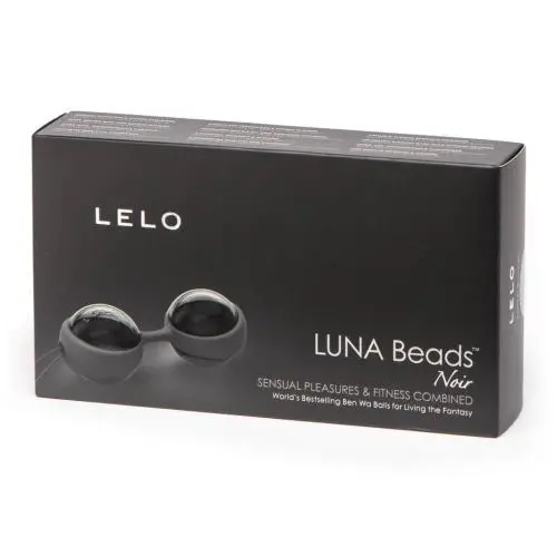 Lelo Luna Beads Noir Kegel Balls 72g