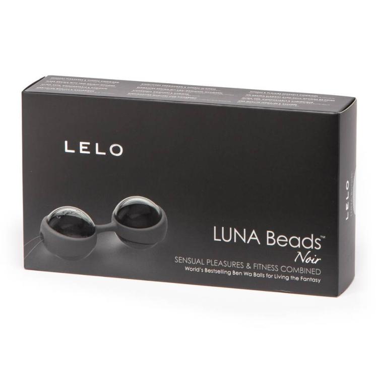 Lelo Luna Beads Noir Kegel Balls 72g