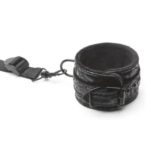 Bondage Boutique Black Rose Under Mattress Restraint Kit (2 Piece)