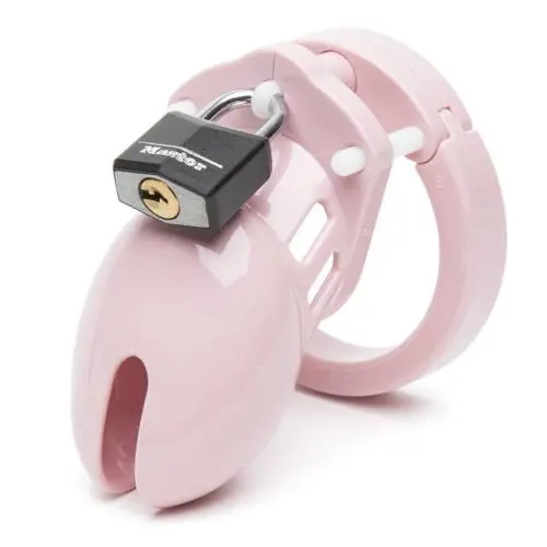 CB-6000S Short Male Pink Chastity Cage Kit